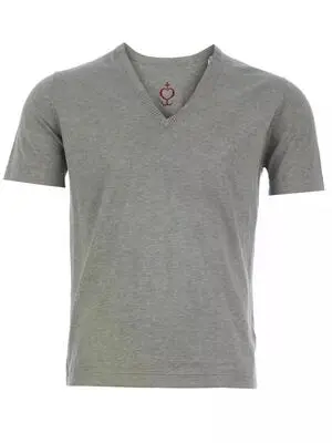 SIDE SLOPE V-neck T-shirt