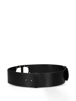 TWINSET Logo Buckle Belt - Black