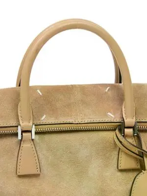 MAISON MARGIELA Soft 5ac Leather Shoulder Bag - Neutrals