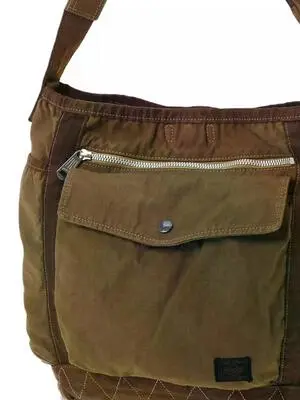 PORTER-YOSHIDA & CO Zip-pocket Shoulder Bag - Brown