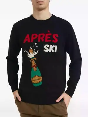 MC2 SAINT BARTH Crew Neck Sweater - Black