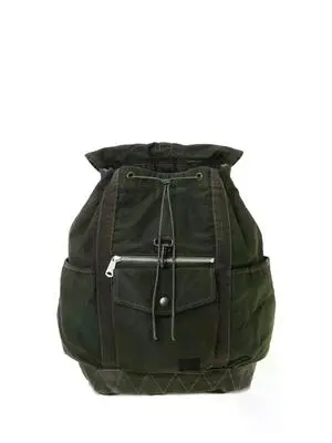 PORTER-YOSHIDA & CO Zip-pocket Backpack - Green