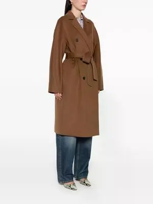 Marc O'polo Double-breasted Belted Coat