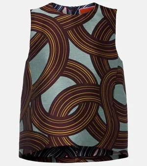 La DoubleJ La Scala Jacquard Top - Multicoloured