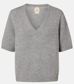 Jardin Des Orangers Wool And Cashmere V-neck Sweater