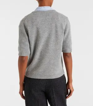 Jardin Des Orangers Wool And Cashmere V-neck Sweater