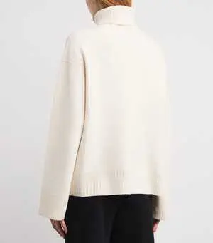 YVES SALOMON Merino Wool Rollneck Sweater
