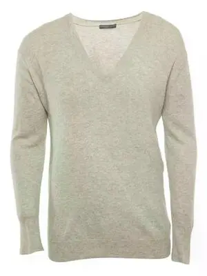 Alexander McQueen V-neck Long Sleeve Sweater