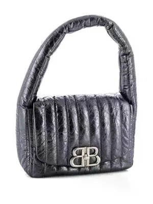 Balenciaga Padded Quilted Leather Shoulder Bag