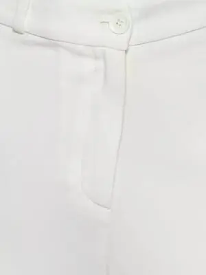 Roberto Cavalli Off- Flared Crepe Trousers
