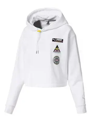 PUMA Graphic Hoodie - White