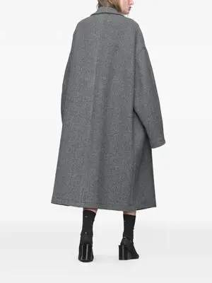 MAISON MARGIELA Single-breasted Wool Blend Coat