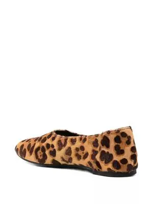 Senso Leopard Print Ballet Flats