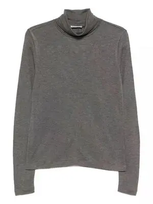 Marc O'polo Long-sleeve Turtleneck Top - Grey