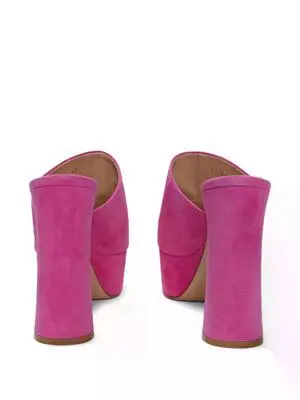 GIANVITO ROSSI Suede Platform Sandals