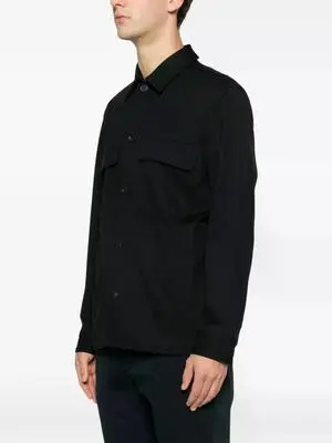 Marc O'polo Buttoned Pocket Overshirt - Blue