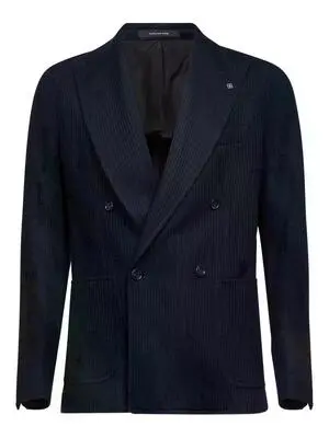 Tagliatore Double-breasted Peak-lapel Blazer