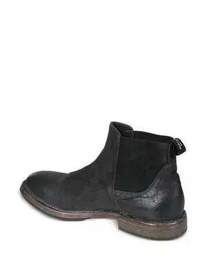 Moma Leather Chelsea Boots - Black