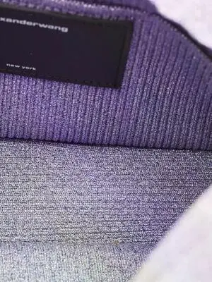 ALEXANDER WANG Ribbed-knit Bag
