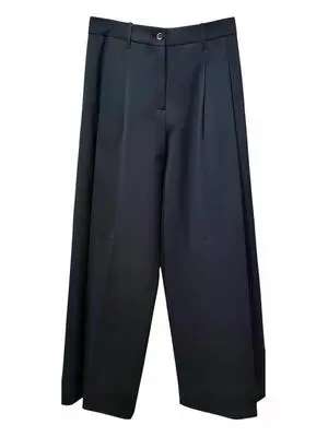 NINE:INTHE:MORNING Dart Detail Tailored Trousers - Black