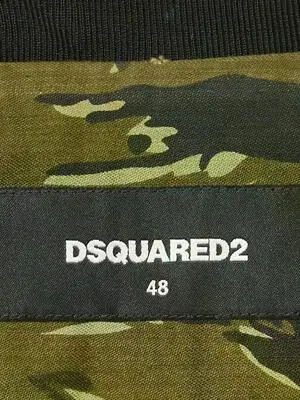 Dsquared2 Camouflage Zip Fastening Bomber Jacket