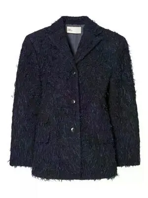 Tory Burch Textured Wool Blazer