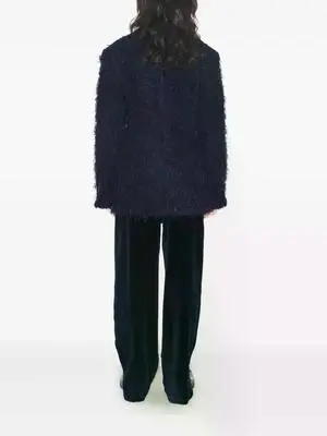 Tory Burch Textured Wool Blazer