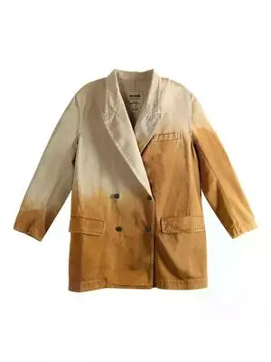 UMA WANG Double-breasted Blazer - Brown