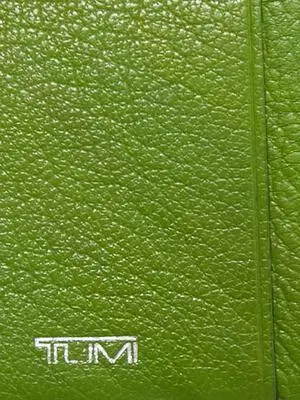 Tumi 2000s Leather Tri-fold Wallet
