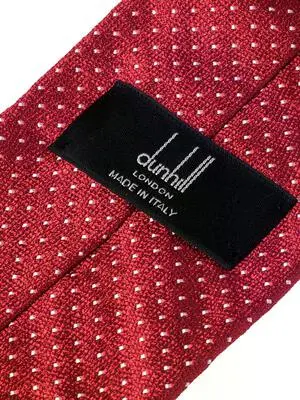 Dunhill Dotted Jacquard Tie
