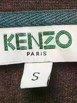 Kenzo Crew Neck Sweatshirt With Embroidered Logo