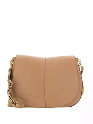 GIANNI CHIARINI Grained Leather Shoulder Bag