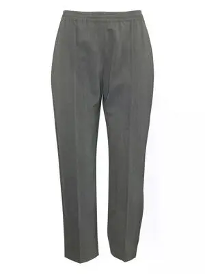 JOSEPH Wool Elasticated Waist Straight Leg Pull-on Trousers