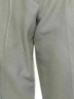 Emporio Armani Sage Cargo Pants With Cuffed Hems