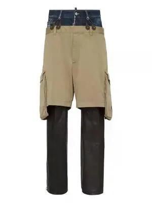 Dsquared2 Cargo Trousers - Blue
