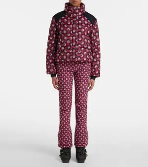 Fusalp Tatum Printed Quilted Ski Jacket
