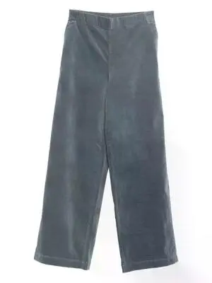 Marc O'polo Wide-leg Elasticated Waistband Trousers - Blue