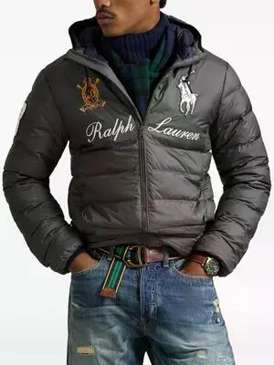 Polo Ralph Lauren Puffer Jacket With Embroidered Logo