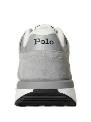 Polo Ralph Lauren Suede Leather Low-top Sneakers - Grey