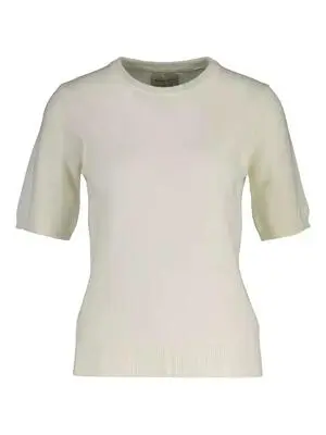 Gant Lambswool T-shirt - Neutrals