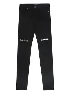 RtA Bryant Knee-embroidered Jeans
