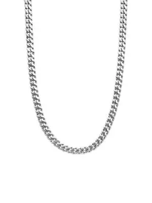 David Yurman Sterling Curb Chain Necklace