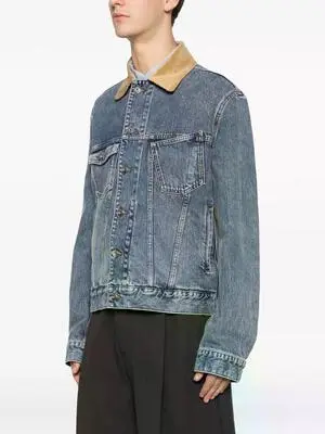 JW Anderson Corduroy-collar Denim Jacket