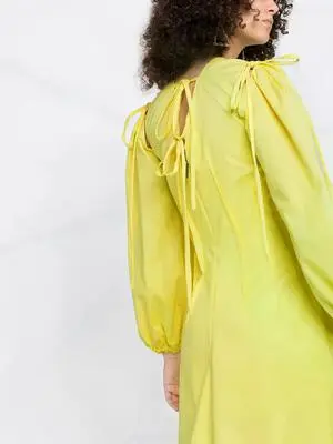 MSGM A-line Dress - Yellow