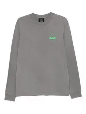 BOILER ROOM Core Long-sleeve Logo T-shirt - Grey