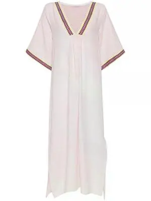 LEMLEM Edna Cotton-blend Maxi Dress - Pink