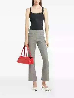 COURREGES 90's Buckle-detail Ribbed Tank Top