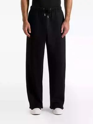 Manière De Voir Maniere De Voir Logo-embroidered Wide-leg Track Pants