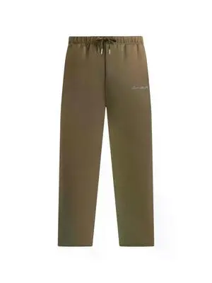 Manière De Voir Logo-embroidered Wide-leg Track Pants