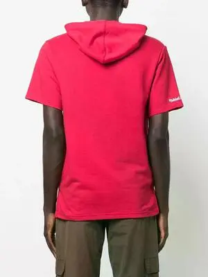 Mitchell & Ness Short Sleeve Hoodie With Chicago Graphic